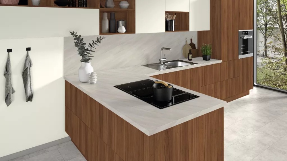 Столешница Egger Камень Кальвия светло-серый F675 ST75 купить в ...