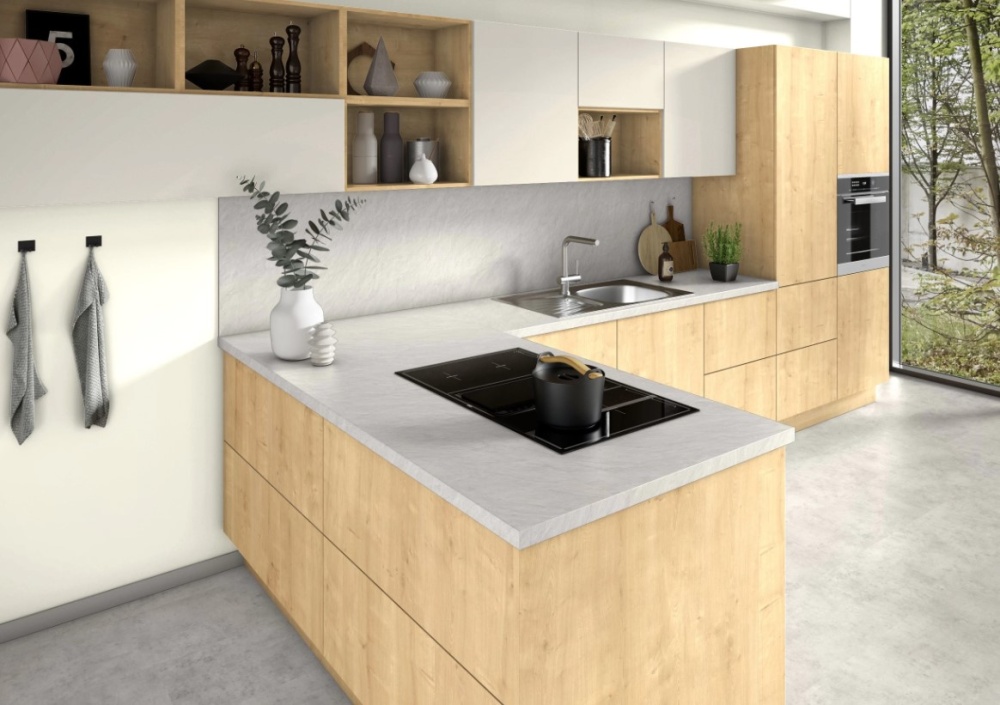 Столешница Egger Сланец Скиваро светло-серый F234 ST76 купить в ...